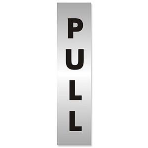 Aluminium Pull Sign Board — Supplify